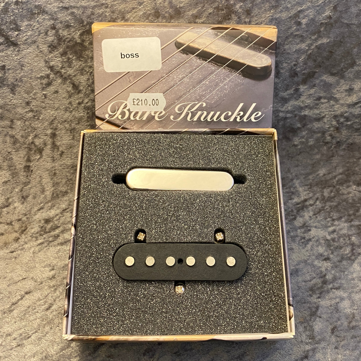 BARE KNUCKLE BOSS PICKUP SET For Telecaster Feline Guitars BARE KNUCKLE BOSS PICKUP SET For Telecaster Feline Guitars