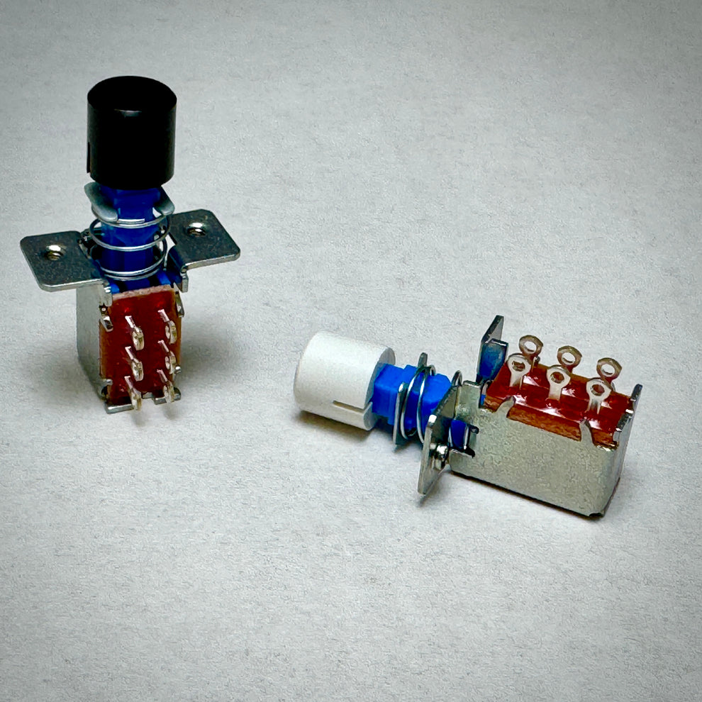 James Tyler or Fender style push button switch – Feline Guitars